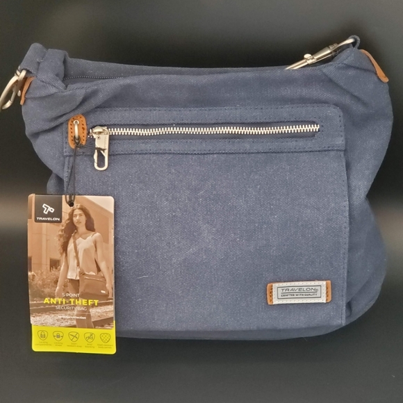 Travelon | Bags | Travelon Antitheft Heritage Hobo Crossbody Bag | Poshmark